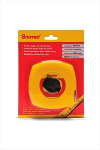 Trena 30m de Aço em Caixa Plástica KTS510-30M Starrett - mm/mm ...